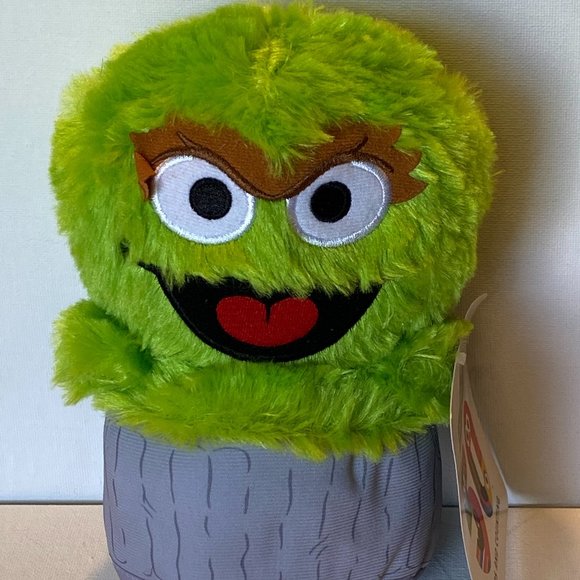 Toys | Nwt Anniversary Sesame Street Oscar The Grouch 8 Inch Plush Toy ...